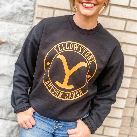 Southern Roots | Tops | Nwt Yellowstone Dutton Ranch Black Cozy ...